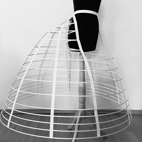 1860s Crinoline Civil War Victorian Petticoat - Etsy