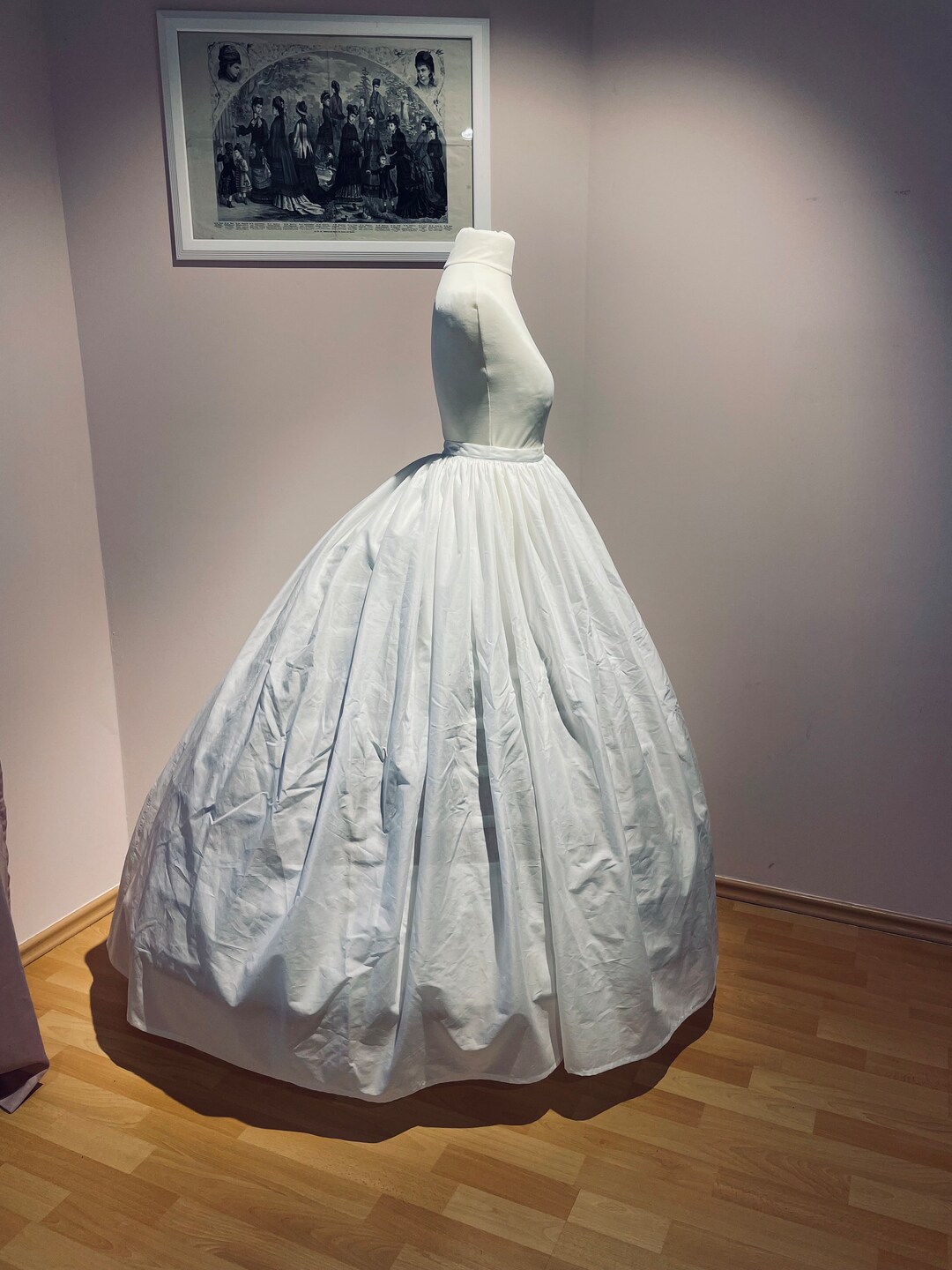 Victorian Petticoat for Elliptical Crinoline (1863-1866) - Etsy