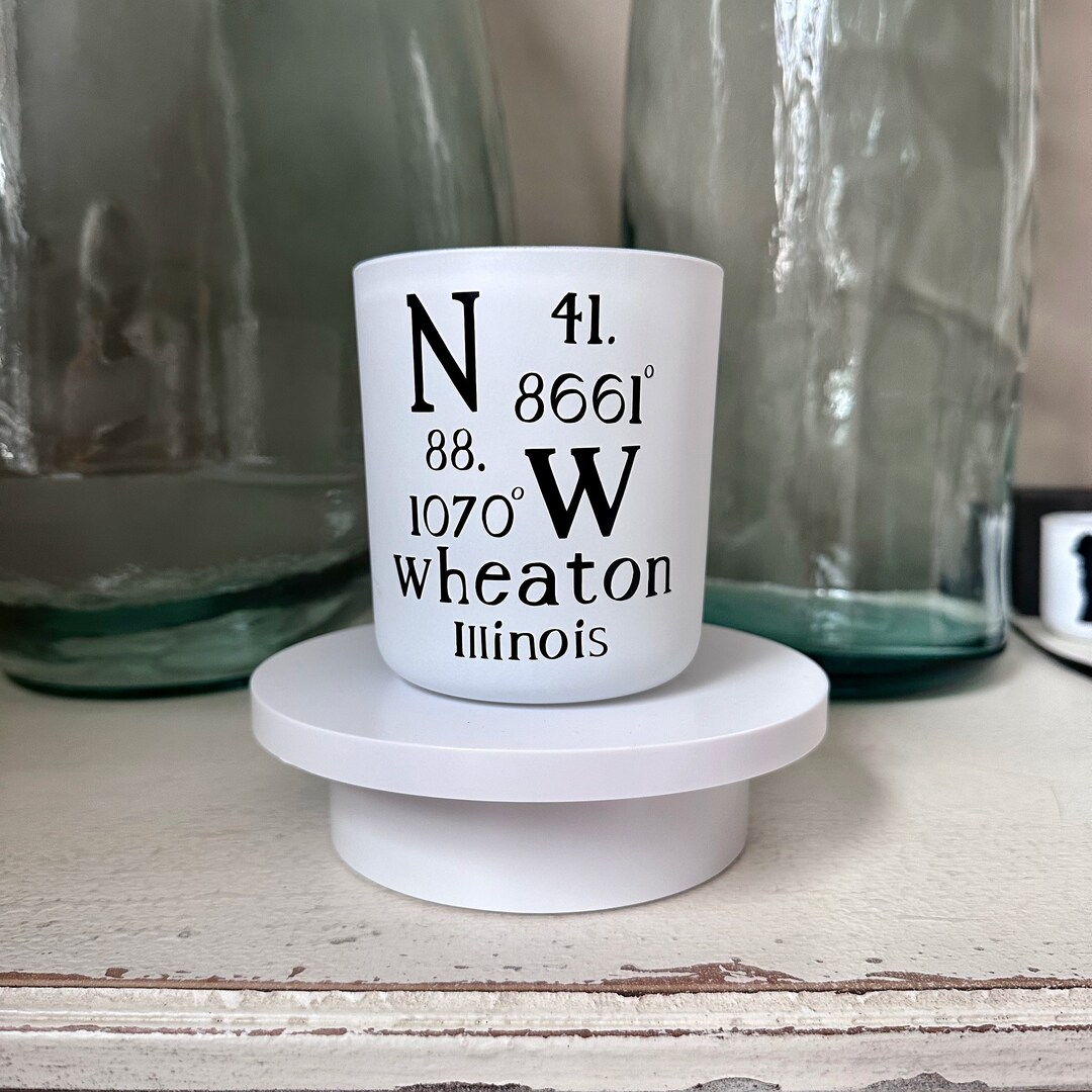 Custom City and State Coordinate 12 Oz Candle Luxury - Etsy