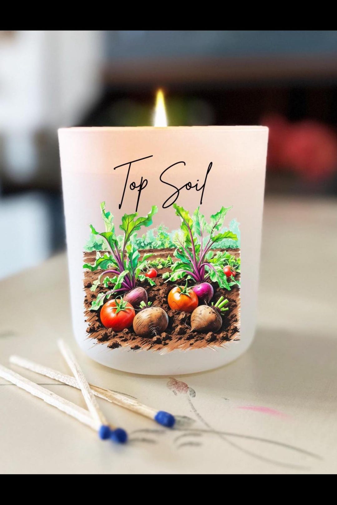 Top Soil Garden Candle – Peat Moss & Earthy Notes – Personalized ...