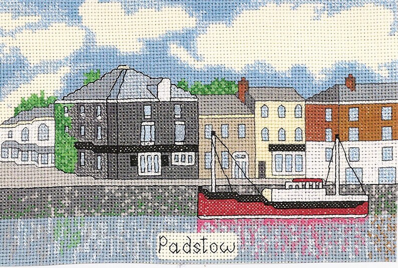 Padstow Cross Stitch Chart - Etsy