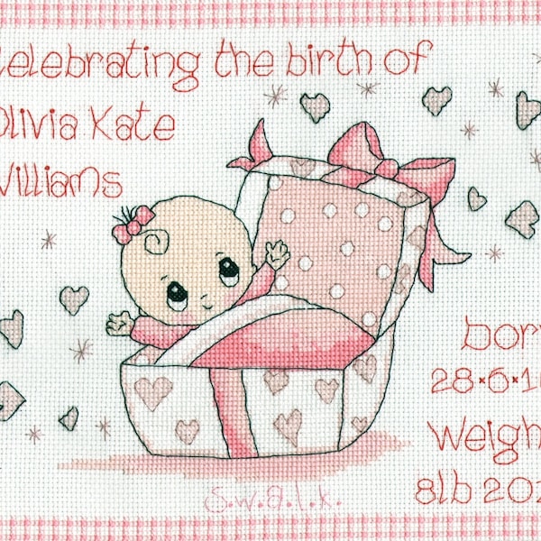 Baby Cross Stitch - Etsy UK