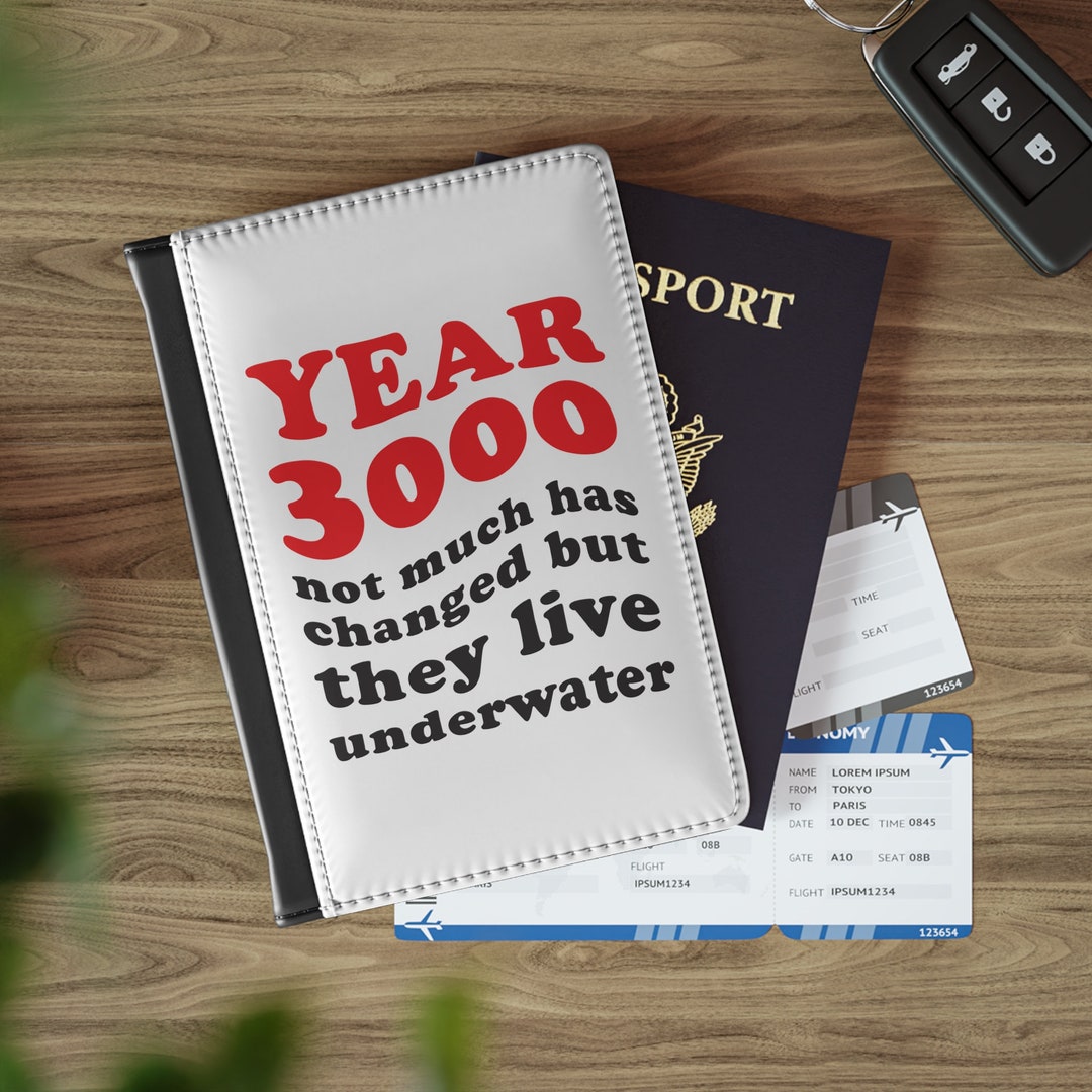 Year 3000 Passport Cover, Jonas Brothers Passport Cover - Etsy