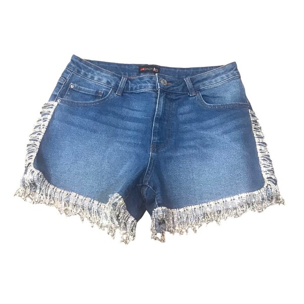 Rhinestone Shorts - Etsy