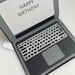 Computer Birthday, Christmas Card, Geeky Birthday Card, Laptop Greeting ...