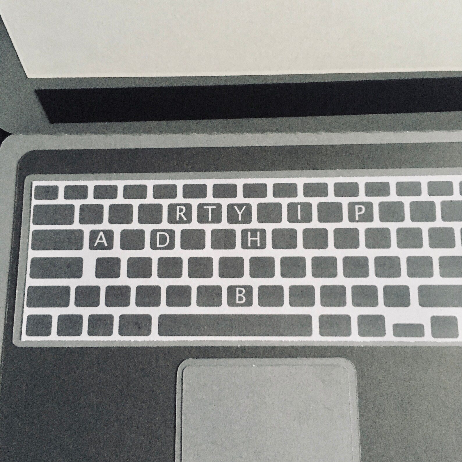 Computer Birthday Christmas Card Geeky Birthday Card Laptop | Etsy UK