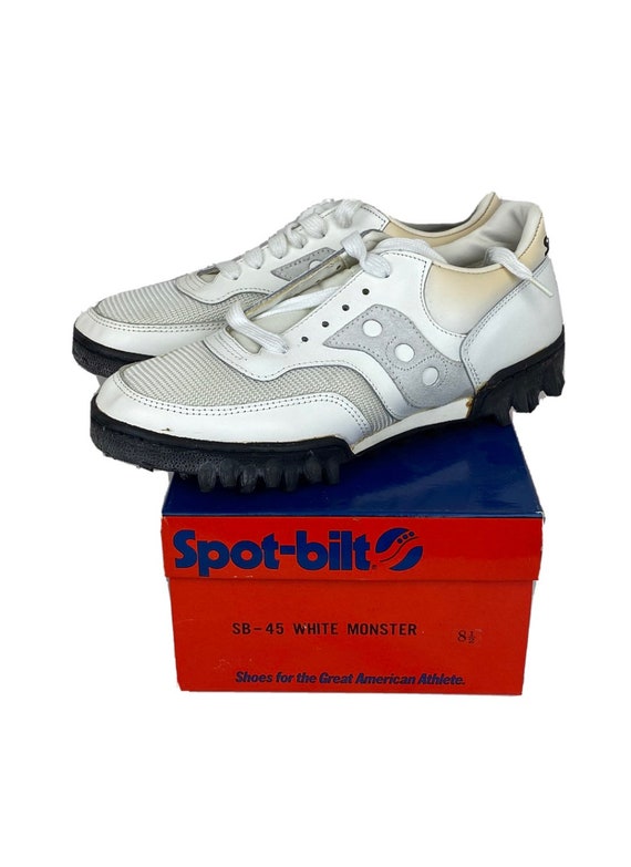 vintage 80s white spot - Gem
