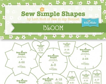 Autumn Love Sew Simple Shapes Template Set by Lori Holt | Etsy