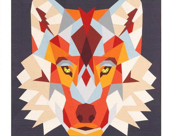Wolf Abstractions Quilt Pattern by Violet Craft - Etsy