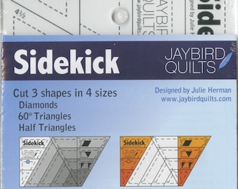 Sidekick Ruler by Jaybird Quiltssidekick Rulertriangle Rulerhalf ...