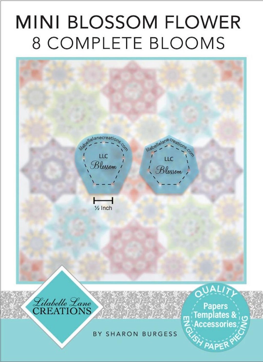 Mini Blossom Flower EPP Acrylic Templates - Etsy