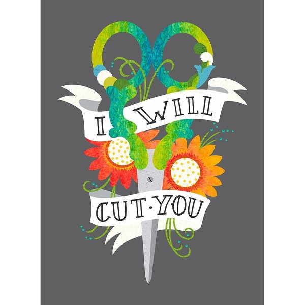 I Will Cut You - Etsy
