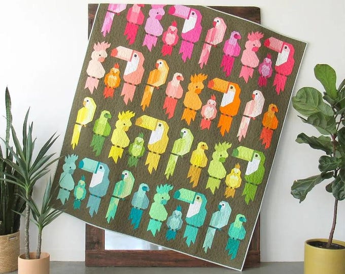 Pretty Birds Quilt Kit by Elizabeth Hartman - Etsy