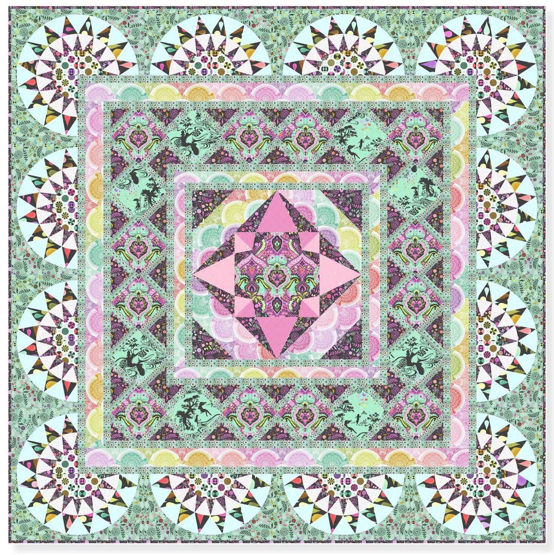 PRE-ORDER Amphibian Majesty Quilt Kit: Prince Charming Deja Vu Fabric ...