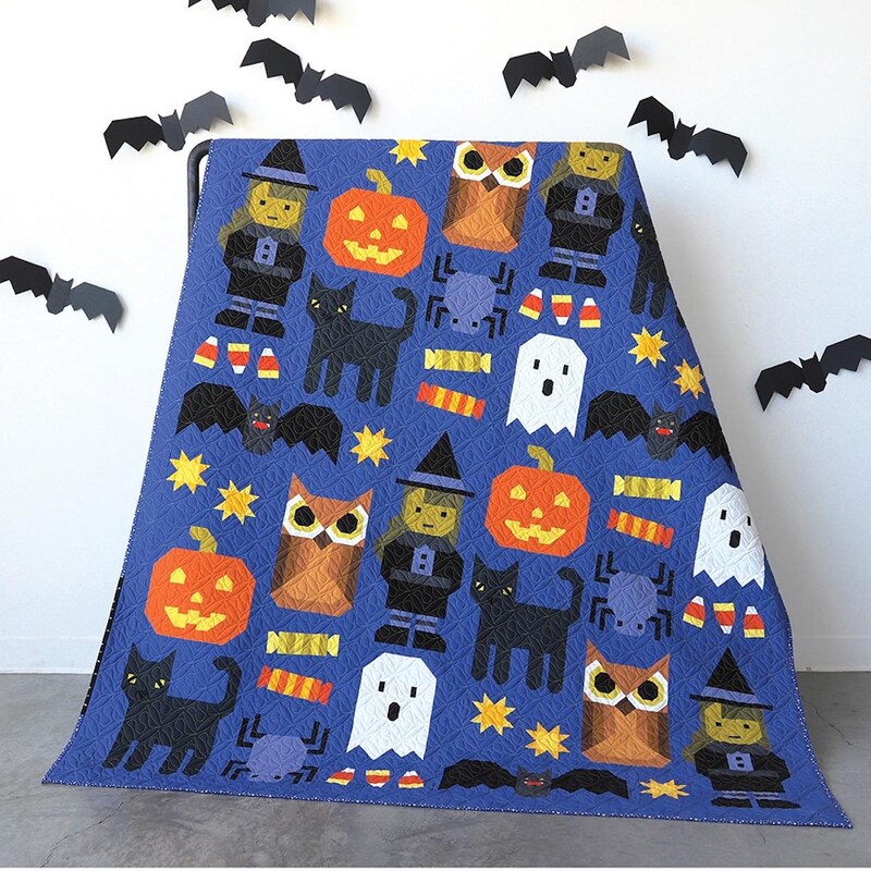 Halloween Quilt Kit - Etsy