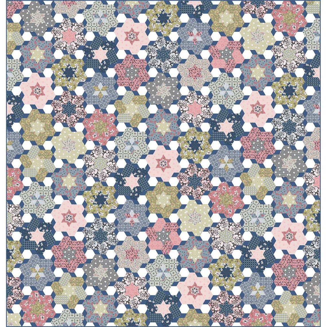 Dragonfly EPP Pattern Set by Sue Daley - Etsy