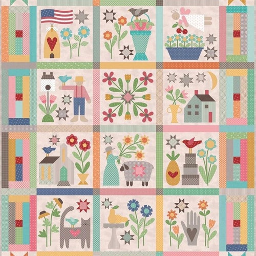 Prairie Meadow Quilt Kit by Lori Holt - Etsy