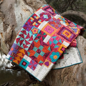 Boho Heart Quilt Pattern Booklet by Jen Kingwell - Etsy