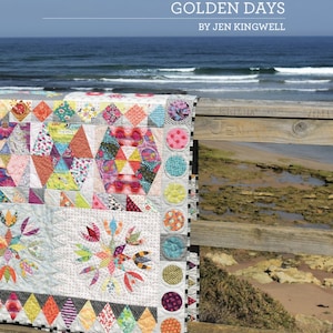 Golden Days Quilt Pattern by Jen Kingwell - Etsy