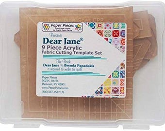 Dear Jane Complete Paper Pack by Paper Pieces, Paper Templates for Dear ...