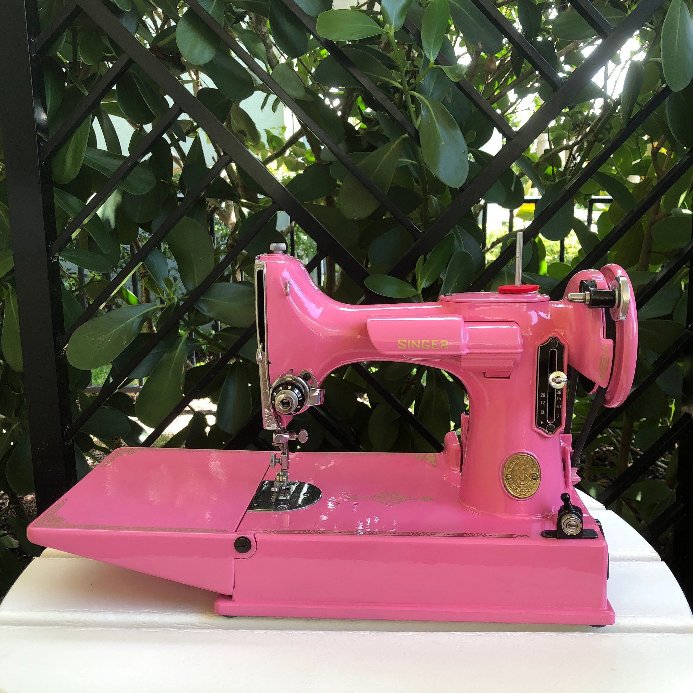 Hot Pink Sewing Machine