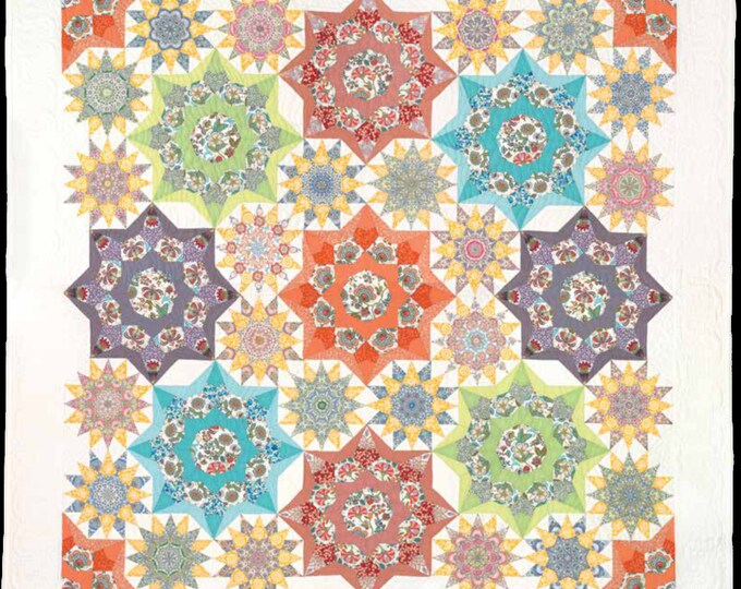 Celestial Star Quilt EPP Pattern Set - Etsy