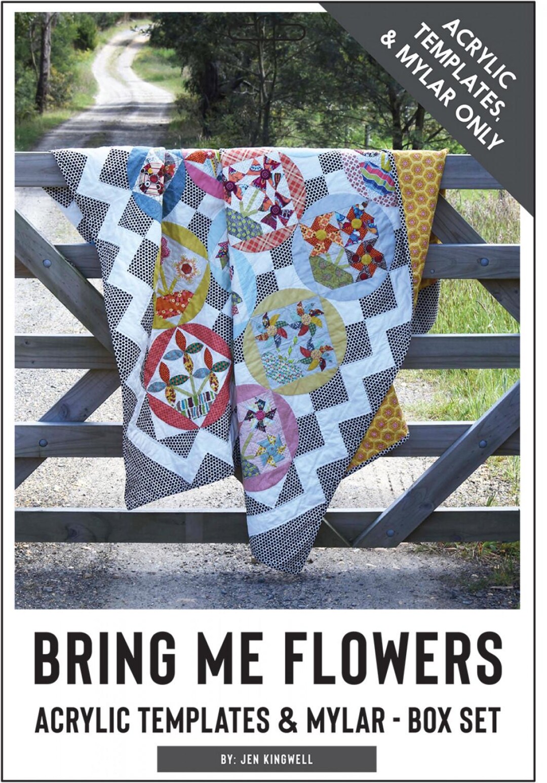 Bring Me Flowers Acrylic Mylar Templates by Jen Kingwell - Etsy
