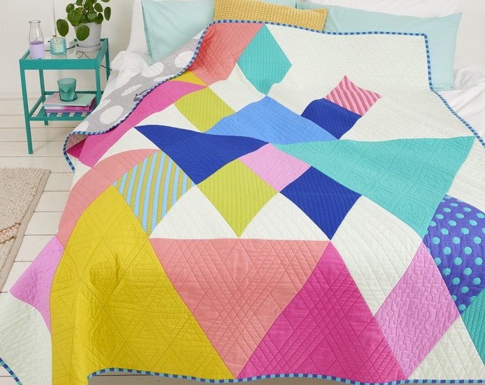Tula Pink Tunnel Vision Quilt Kit With Linework Fabrics - Etsy