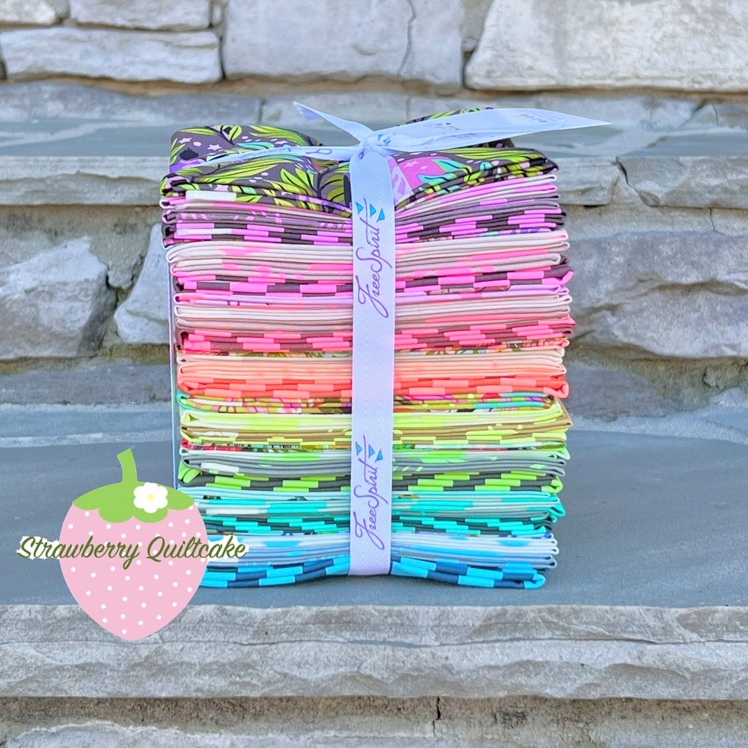 Everglow & Neon True Colors Fat Quarter Bundle by Tula Pink - Etsy