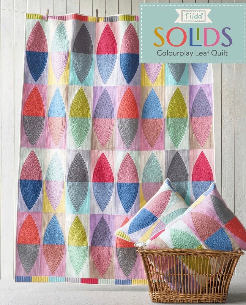 Colourplay Leaf Quilt Kit by Tilda - Etsy