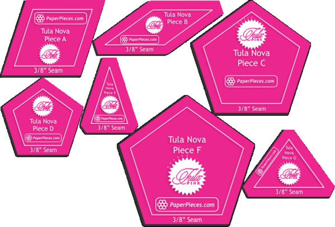 Tula Nova Acrylic Templates Pack - Etsy
