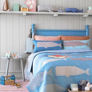 Blue Whale Quilt Kit Featuring Tilda - Etsy