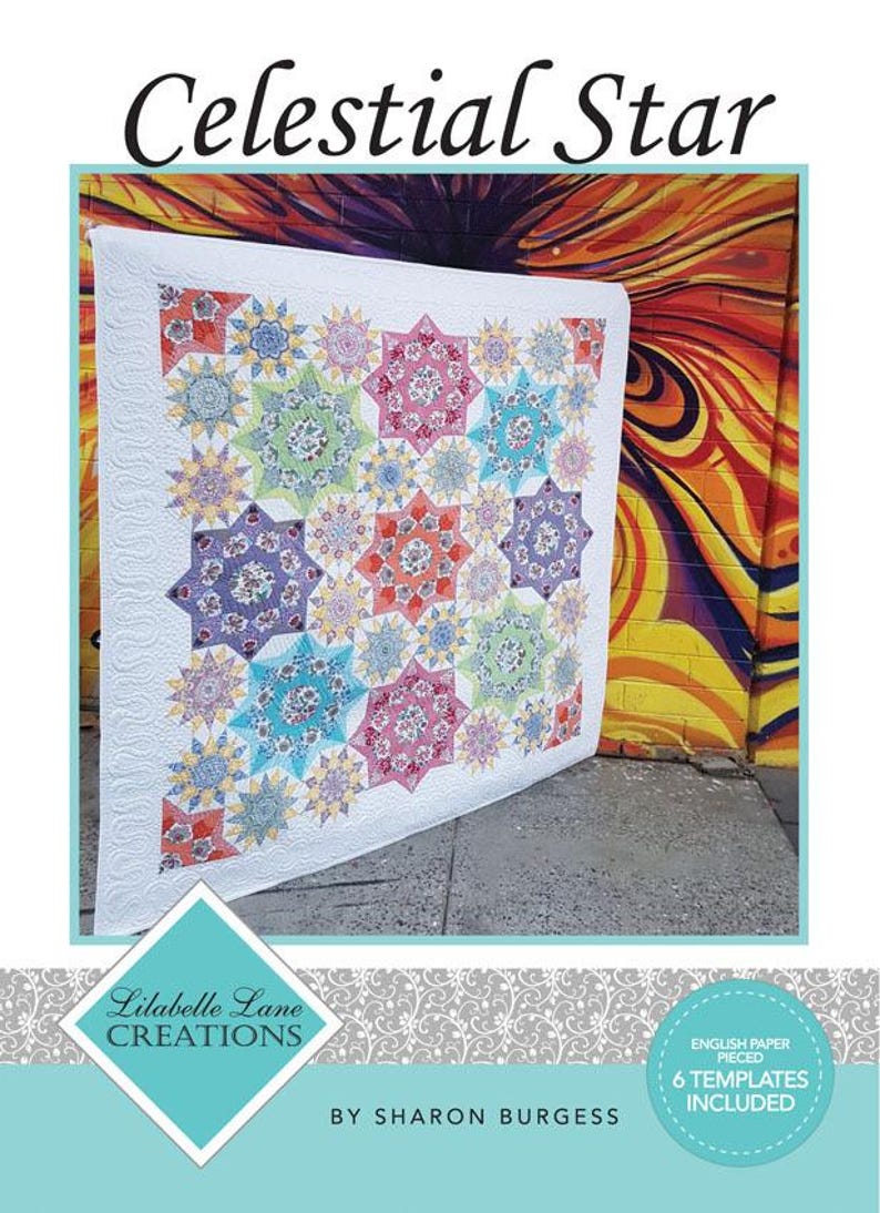 Celestial Star Quilt EPP Pattern Set - Etsy