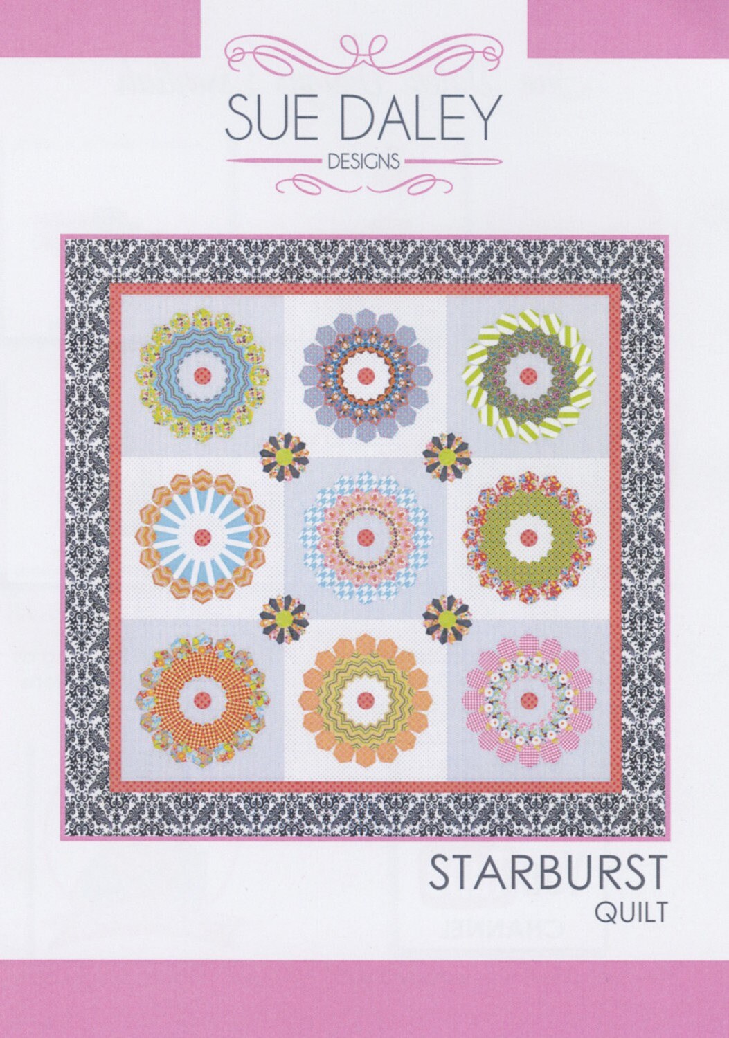Starburst Quilt Pattern Kit by Sue Daley of Patchwork With | Etsy