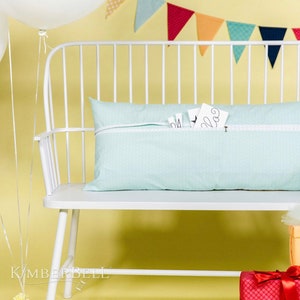 Shout Hooray Embroidery Bench Pillow Kit by Kimberbell - Etsy