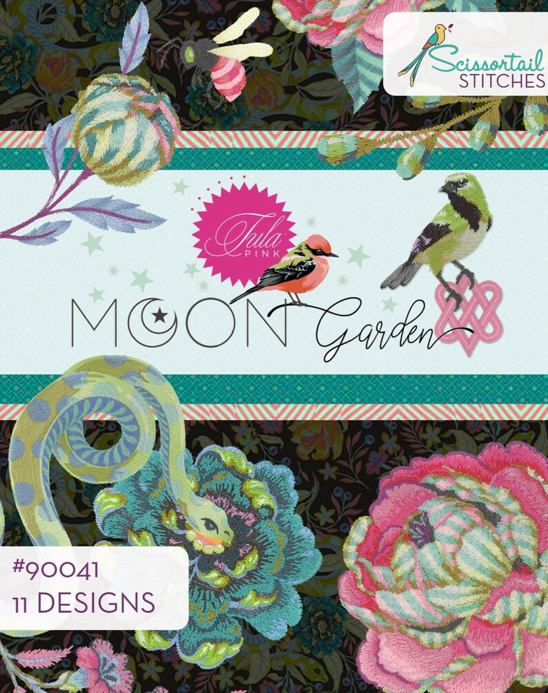 Tula Pink Moon Garden USB - Etsy