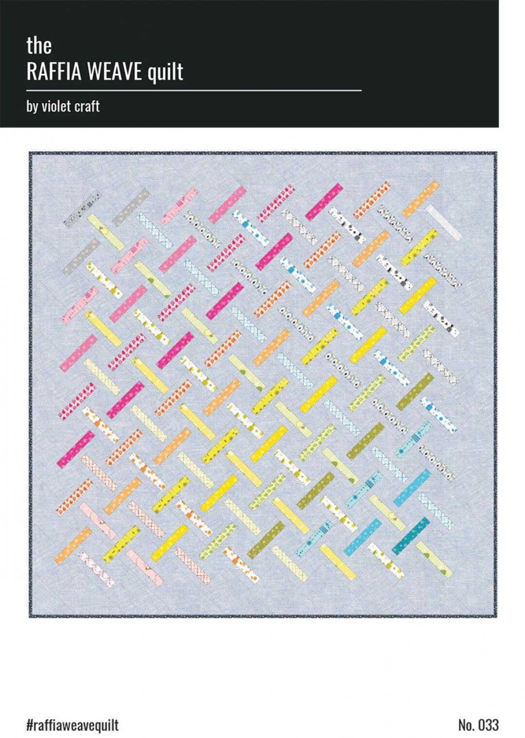 The Raffia Weave Quilt Pattern - Etsy