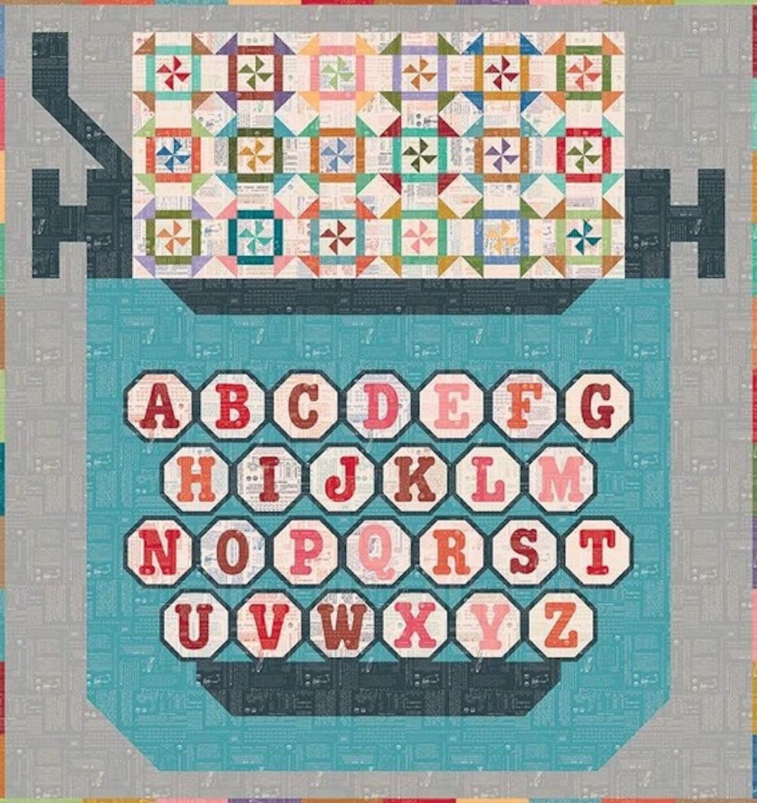 PRE-ORDER Just My Type Quilt Kit by Lori Holt Featuring Type/ography - Etsy