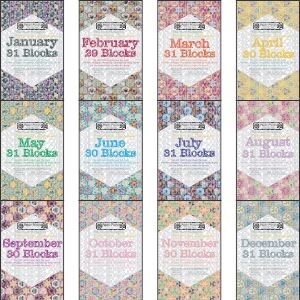 The New Hexagon Perpetual Calendar Complete Paper Piece Set - Etsy