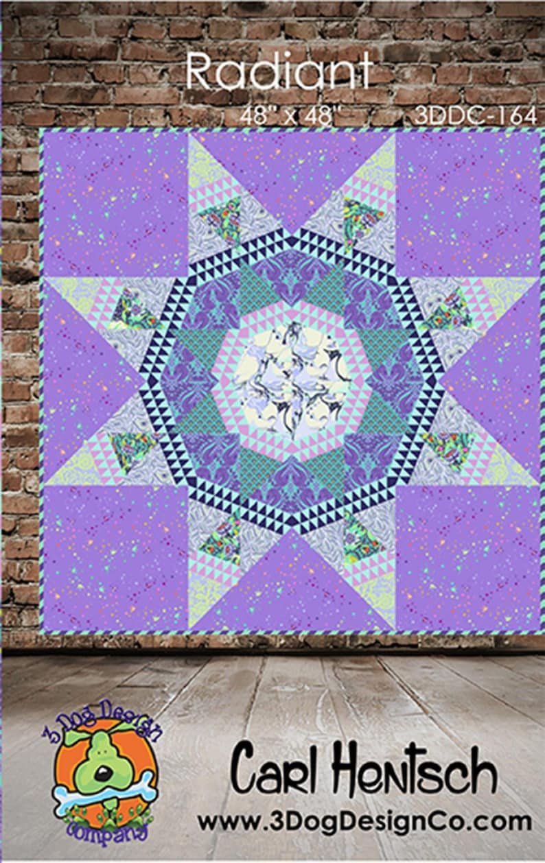 Radiant Daydream Quilt Kit Featuring Pinkerville by Tula Pink - Etsy