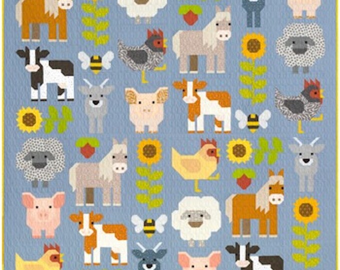 Fab Farm Quilt Kit by Elizabeth Hartman - Etsy