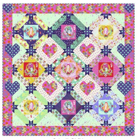 Quilting Sewing & Fiber Tula Sunrise Mini Quilt Kit Tula Pink Fabric ...