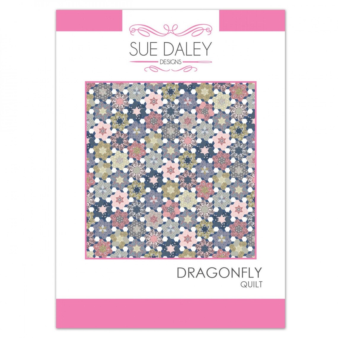 Dragonfly EPP Pattern Set by Sue Daley - Etsy