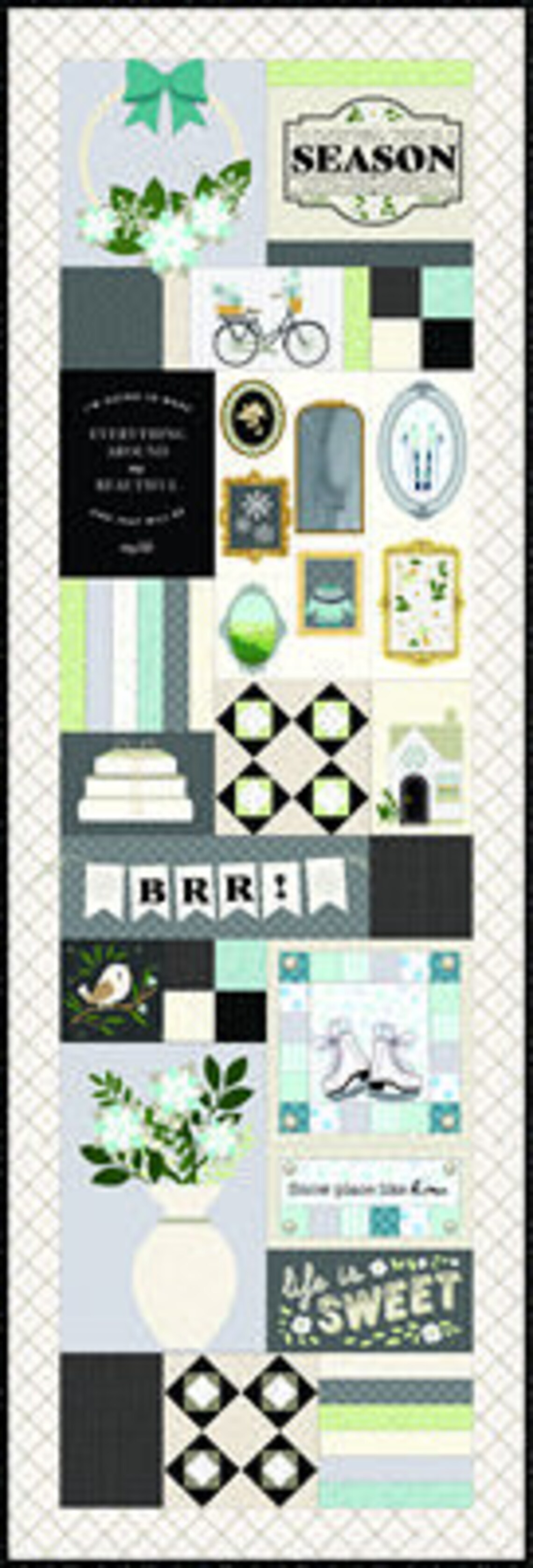 Quilting Through the Seasons Quilt Kit - EMBROIDERY by Kimberbell - Etsy