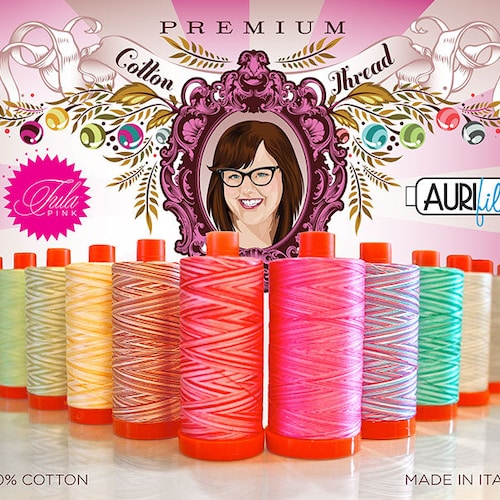 Premium Collection Large Aurifil Thread Kit by Tula Pink | Etsy