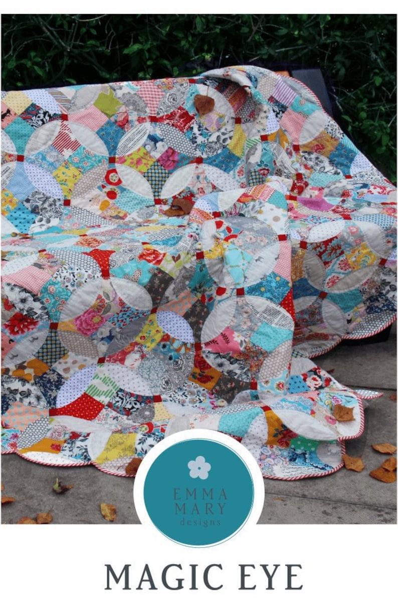 Magic Eye Quilt Pattern Set - Etsy