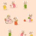 Trixie & Thomas in Blush Fabric Yardage by Heather Ross - Etsy