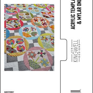 Bring Me Flowers Acrylic Mylar Templates by Jen Kingwell - Etsy