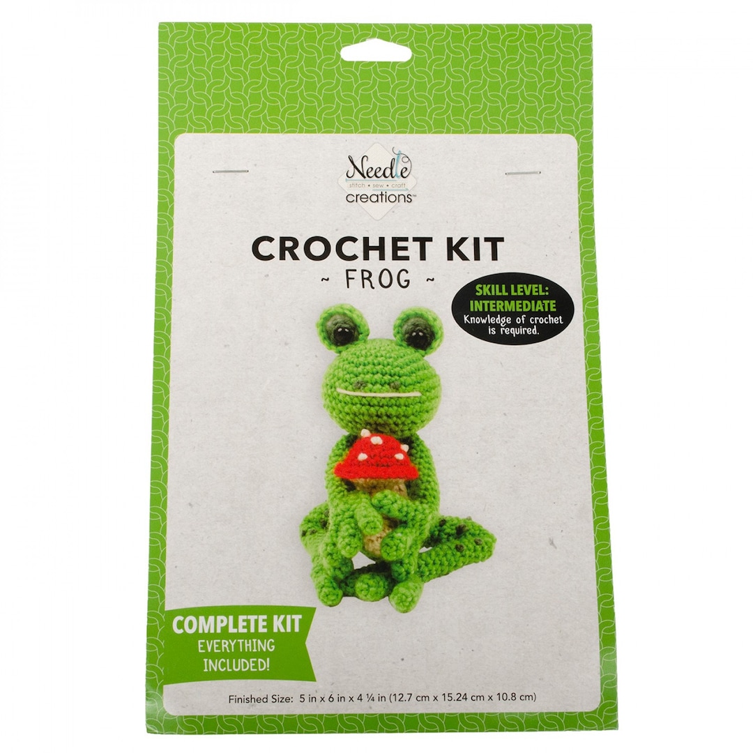 Frog Crochet Kit - Etsy