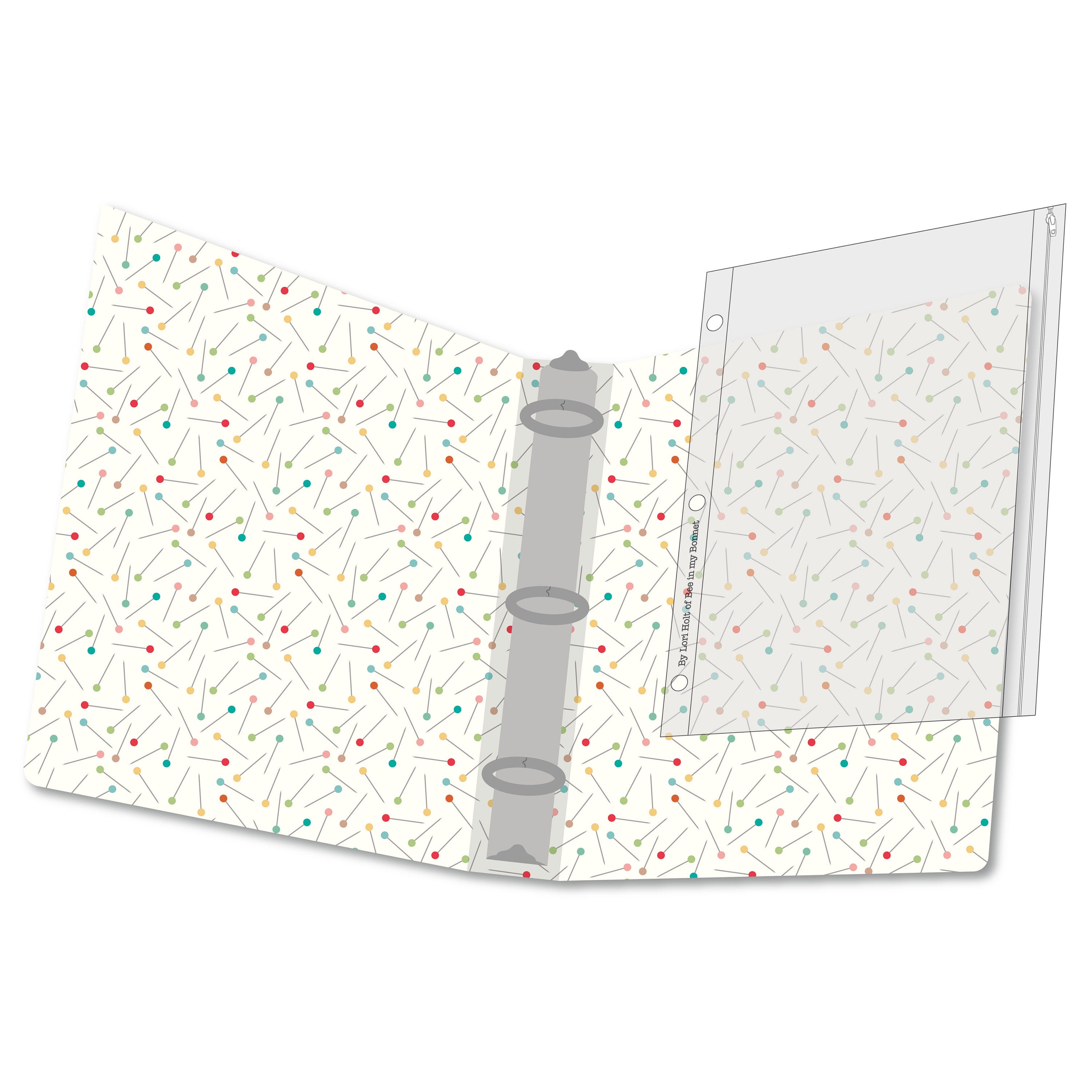 Bee Keeper Binder Pocket Inserts by Lori Holt of Bee in My Bonnet - Etsy